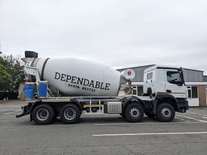 McPhee Concrete Mixer Remounted to MB Chassis - KC3 Construction Equipment & Special Vehicles